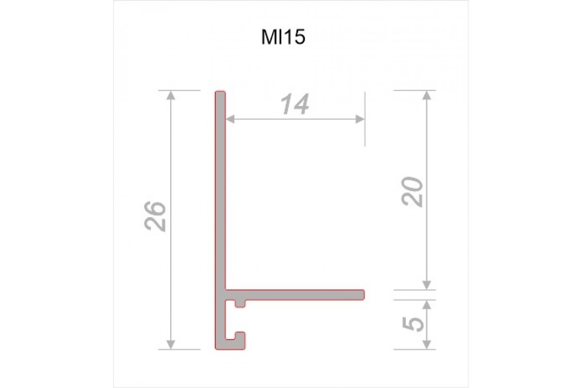 Алюминиевый плинтус Decaro Engineering ML15A анодированный латунный браш скрытого монтажа купить ...